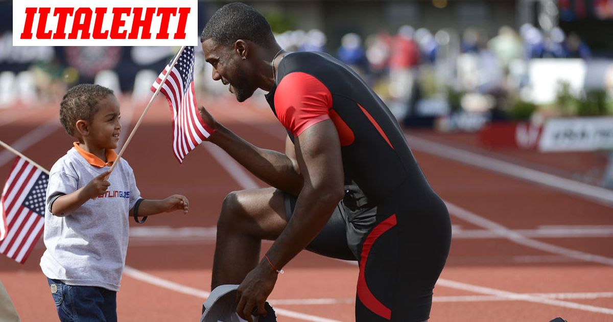 Parjattu Justin Gatlin liikuttui puhuessaan Jace-pojastaan: "Hän toivoo ...
