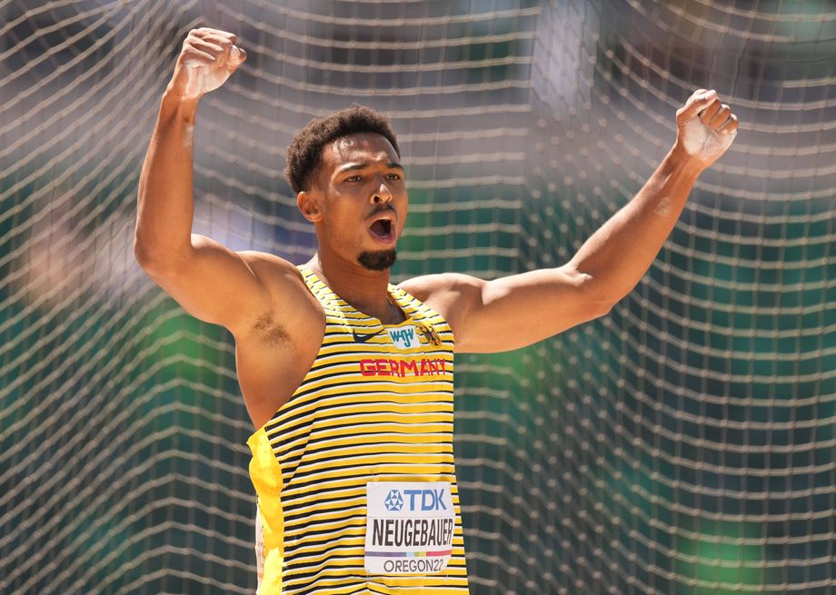 Leo Neugebauer teki kymmenottelussa mammuttimaiset 8 836 pistettä.