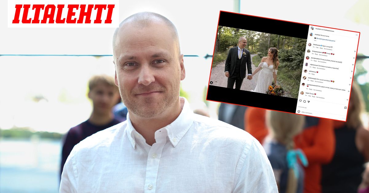 Heikki Paasonen ja Marita Alatalo menivät naimisiin: Katso ihastuttava kuva tuoreesta avioparista!