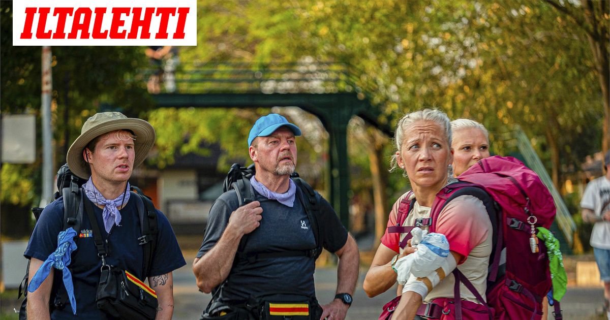 Kaisa Mäkäräinen teloo itseään pahemman kerran kesken Amazing Race ...