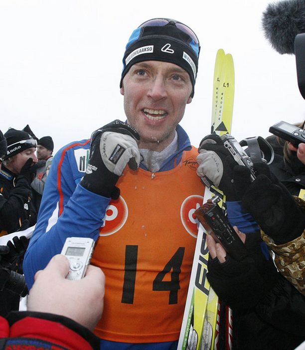 Mika Myllylä palasi kilpaladulle