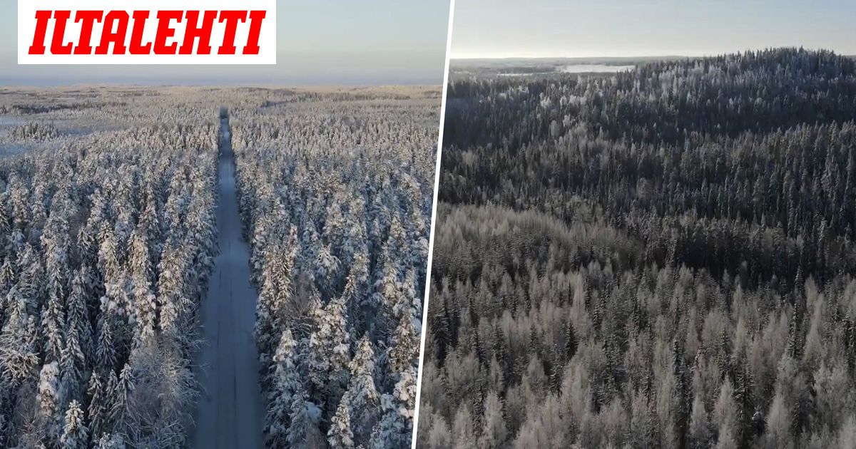 Näin kaunis on Suomen talvi