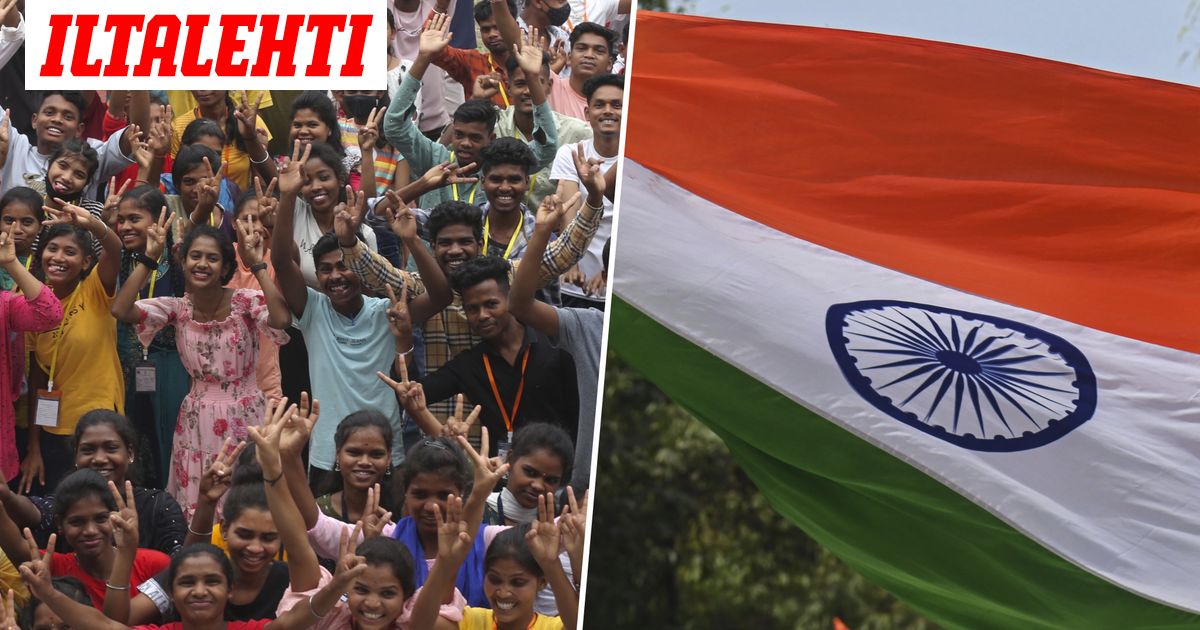 Intia voi olla nyt maailman väkirikkain maa