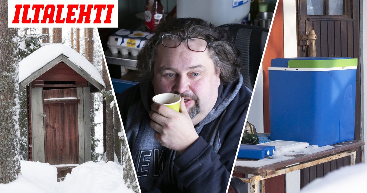 Teemu, 47, muutti sähköttömään ja ulkohuussilliseen mökkiin jouluna 2022 – Ja sinne hän jäi