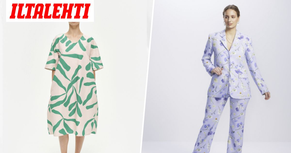 Kotimaiset vaatteet kevään trendit