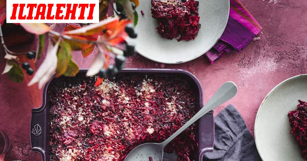 Helppo ja hyvä uuniruoka punajuuresta
