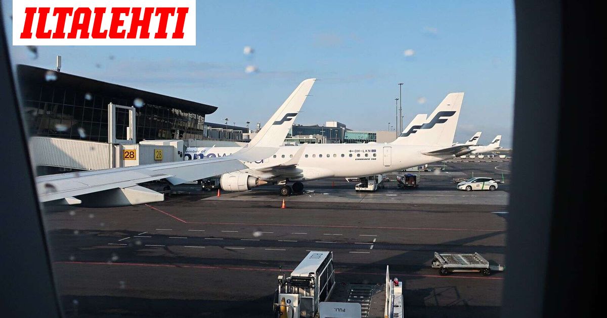 Finnair ja myrsky