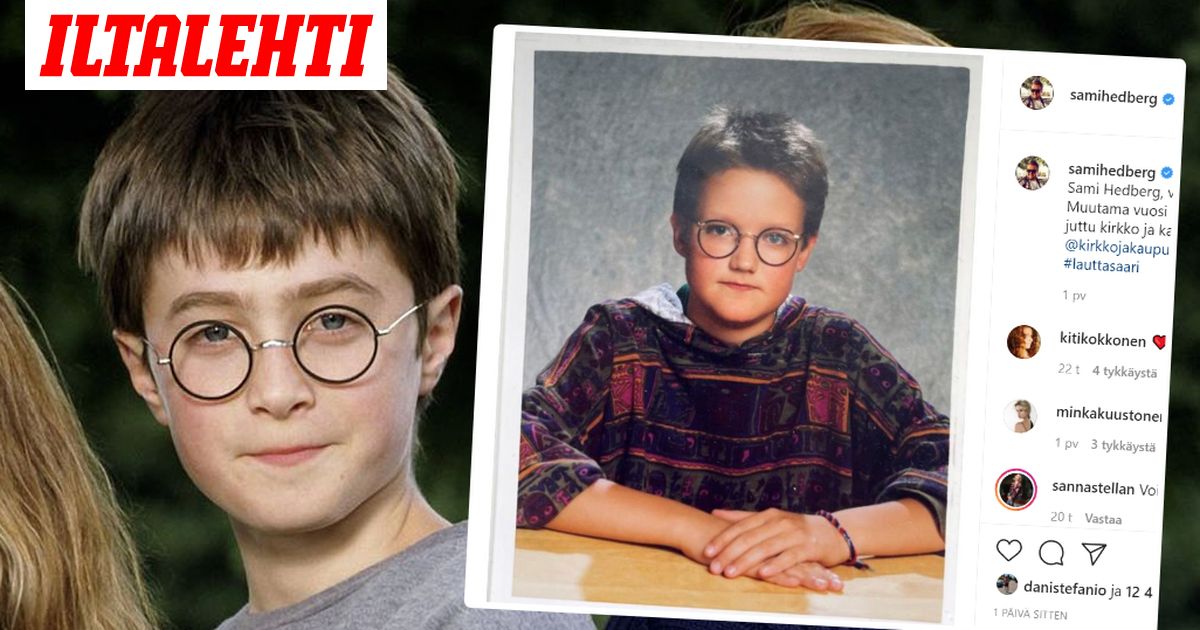 Sami Hedberg oli lapsena ilmetty Harry Potter - somessa ihmetellään