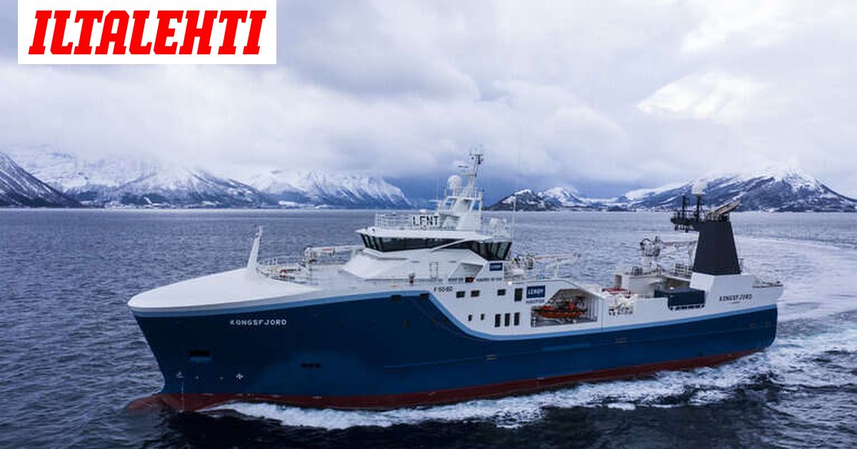 Kalmo tarttui kalastajien verkkoon Norjassa