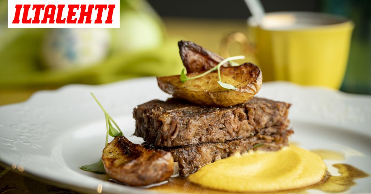 Prässätty karitsa ja silava peruna