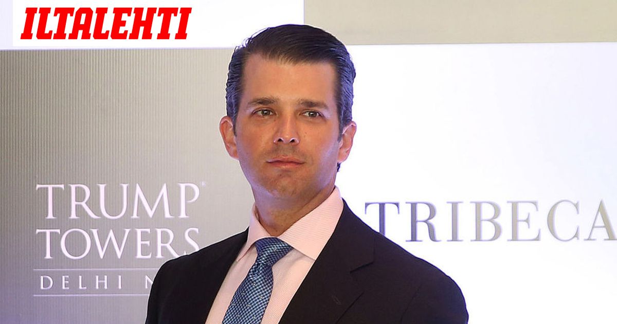 Donald Trump Juniorin vaimo huomasi miehensä puhelimeen tulleen ...