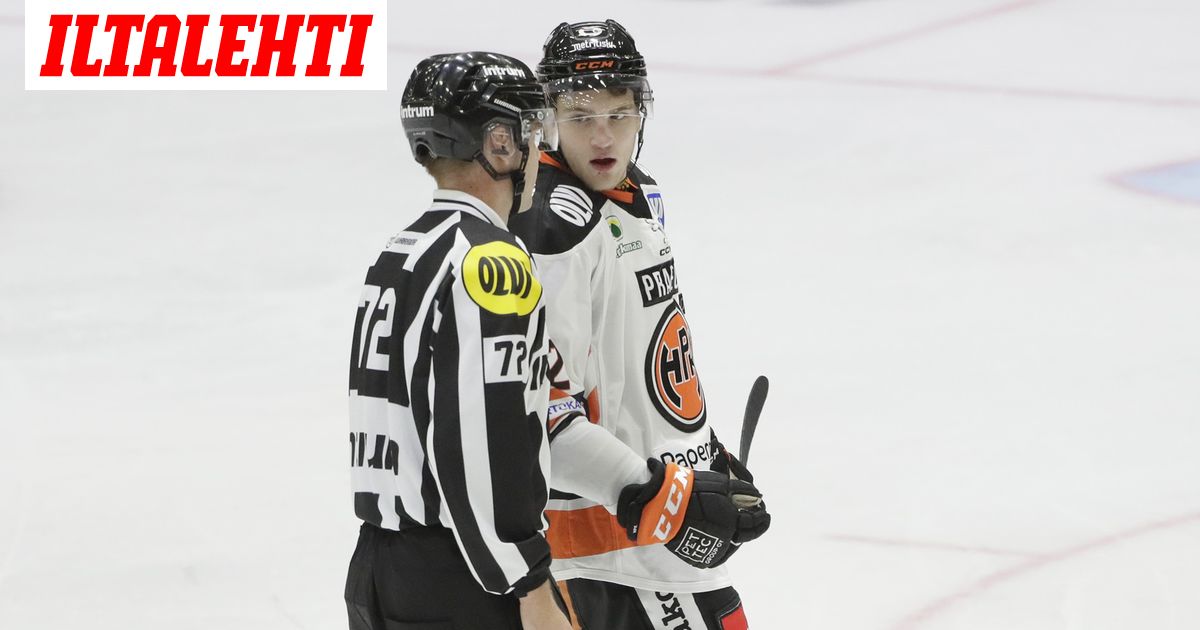 HPK:n Eetu Liukas liian liukas Tapparalle