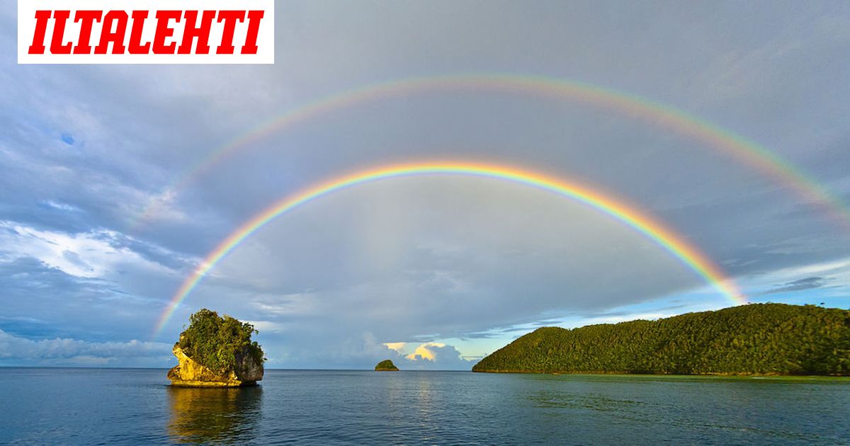 Täällä ei käy elämä harmaaksi! Sateenkaaren värisestä kylästä tuli ...